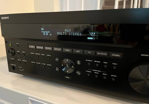 Sony Premium ES STR-AZ3000ES 9.2-Channel 8K UHD AV Receiver $1,000 ...
