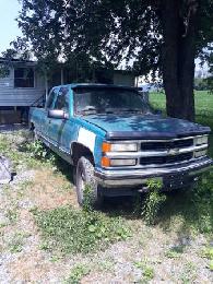 1995 Chevy Silverado 4x4 x-cab stepside--165k miles - $900 (stanley ...