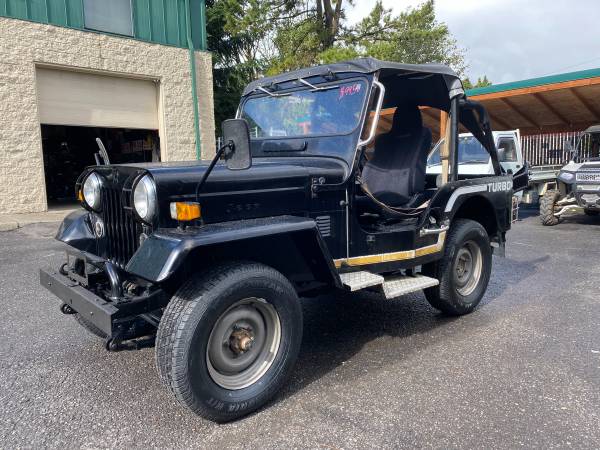 1988 Mitsubishi Jeep CJ3A Turbo DIESEL - RHD Mahindra Roxor 4wd Willys ...