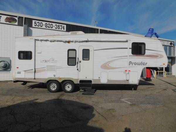 5TH WHEEL FLEETWOOD PROWLER 28’ FIFTH WHEEL TRAVEL TRAILER W/ SUPERS ...