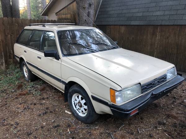 1985 Subaru GL Wagon - $500 (Truckee) | Cars & Trucks For Sale | Reno ...