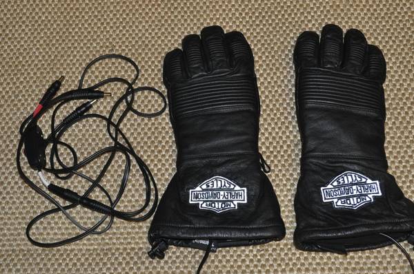 Harley Davidson Gauntlet heated gloves & many other items $140 ...