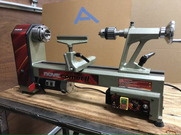 Nova Comet II Wood Lathe & accessories $500 | Tools For Sale | Reno, NV ...
