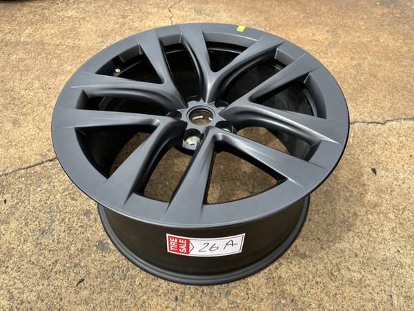 OEM 2022 TESLA MODEL S PLAID REAR WHEEL (ONLY 1) 21X10.5 TPMS $500 ...