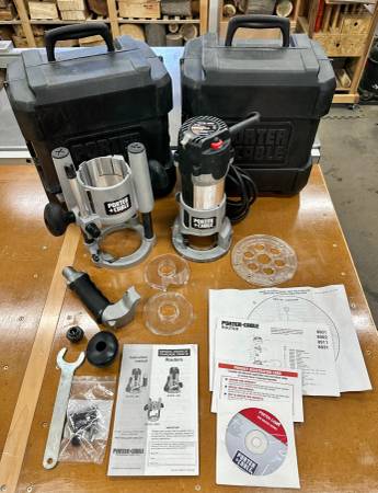 Porter Cable 891 Heavy Duty Router set $120 | Tools For Sale | Reno, NV ...