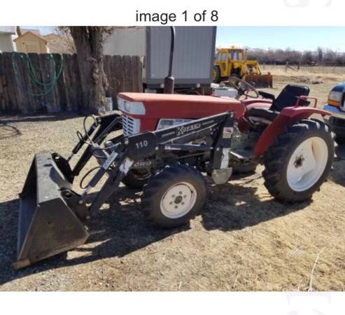 Yanmar 2210D tractor 4wd w/bucket $4,000 | Garden Items For Sale | Reno ...