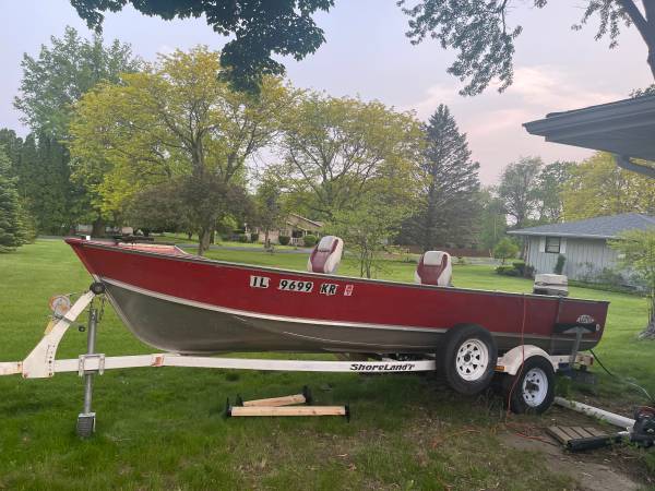 18 foot Lund fishing boat $3,750 | Boats For Sale | Rockford, IL | Shoppok