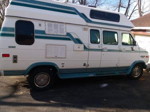 1994 chevy g30 coachman 19ft camper van - $8000 (rockford il) | Cars ...