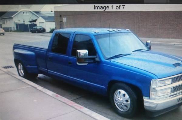 1997 custom lowered 3500 chevy dually crew cab - $7800 (roscoe) | Cars ...