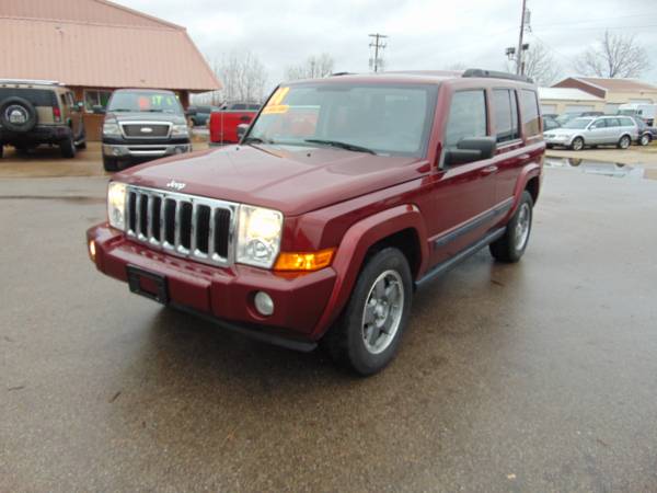 2008 JEEP COMMANDER 4DR 4X4 V6 LOADED 3RD ROW NEW BRAKES/EXHAUST CLEAN ...