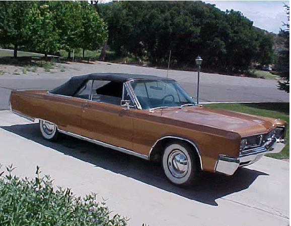 1967 CHRYSLER NEWPORT CONVERTIBLE - $8500 | Cars & Trucks For Sale ...