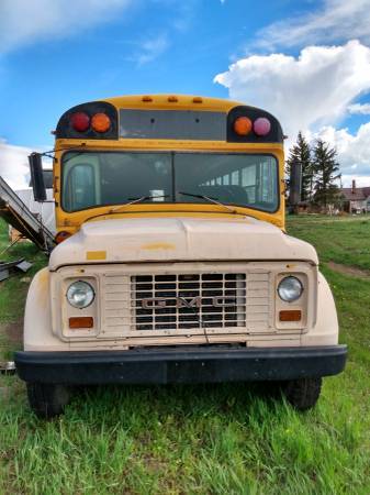 83 gmc ward school bus - $3500 (silverthorne) | Cars & Trucks For Sale ...