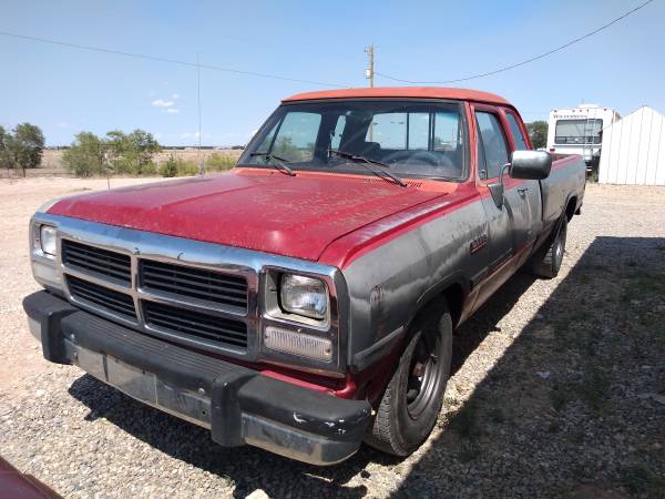 92 dodge 12 valve cummins - $4000 (Roswell nm) | Cars & Trucks For Sale ...