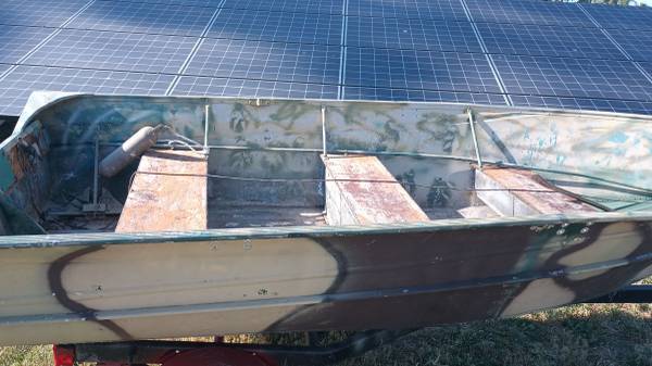 12ft valco aluminum boat with trailer $400 | Boats For Sale ...