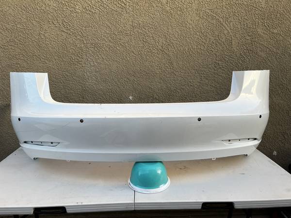 2017-2023 TESLA MODEL 3 OEM REAR BUMPER COVER WHITE 2 | Auto Parts Sale ...