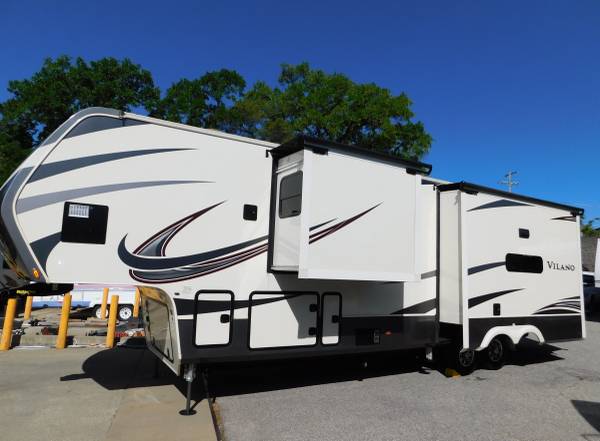 2020 Tiffin Vanleigh Vilano 370GB 5th Wheel w/ 4 Slides $69,995 | RV ...