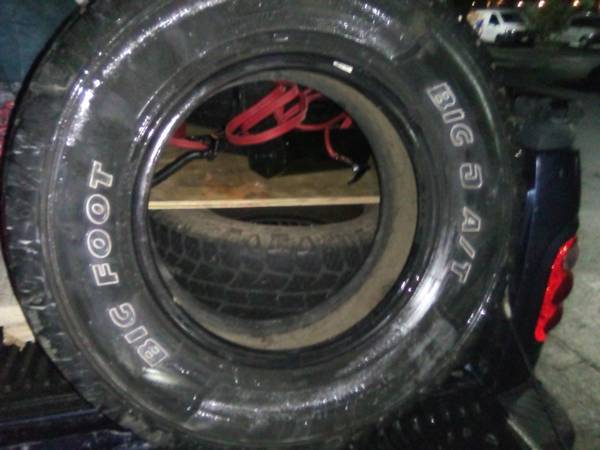 Big O Big Foot tires set 4. 265/17/70 $80 | Auto Parts Sale ...