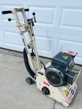 EDCO CPM-8E Electric Walk-Behind 8in Concrete Planer w/ 5HP Motor ...