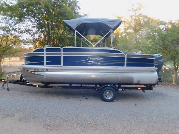 PREMIER EXPLORER 20’ PONTOON BOAT / FISHING BOAT W/ 90HP YAMAHA $19,950 ...