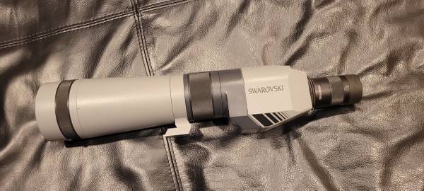 SWAROVSKI HABICHT ST 80 SPOTTING SCOPE w/20-60x EYEPIECE $1,000 ...