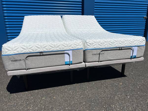 Tempur pedic bed ! King adjustable bed ! Split king $2,500 | Furniture ...