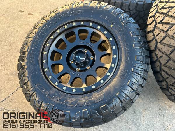 Toyota Tacoma METHOD Wheels 4Runner Tundra Sequoia Tires Rim 6x5.5 ...