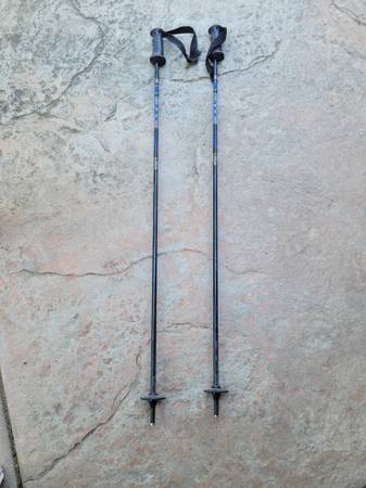 Pole Size Chart Used Leki Poles 120 Cm 48 In Men's Downhill Ski Poles ...