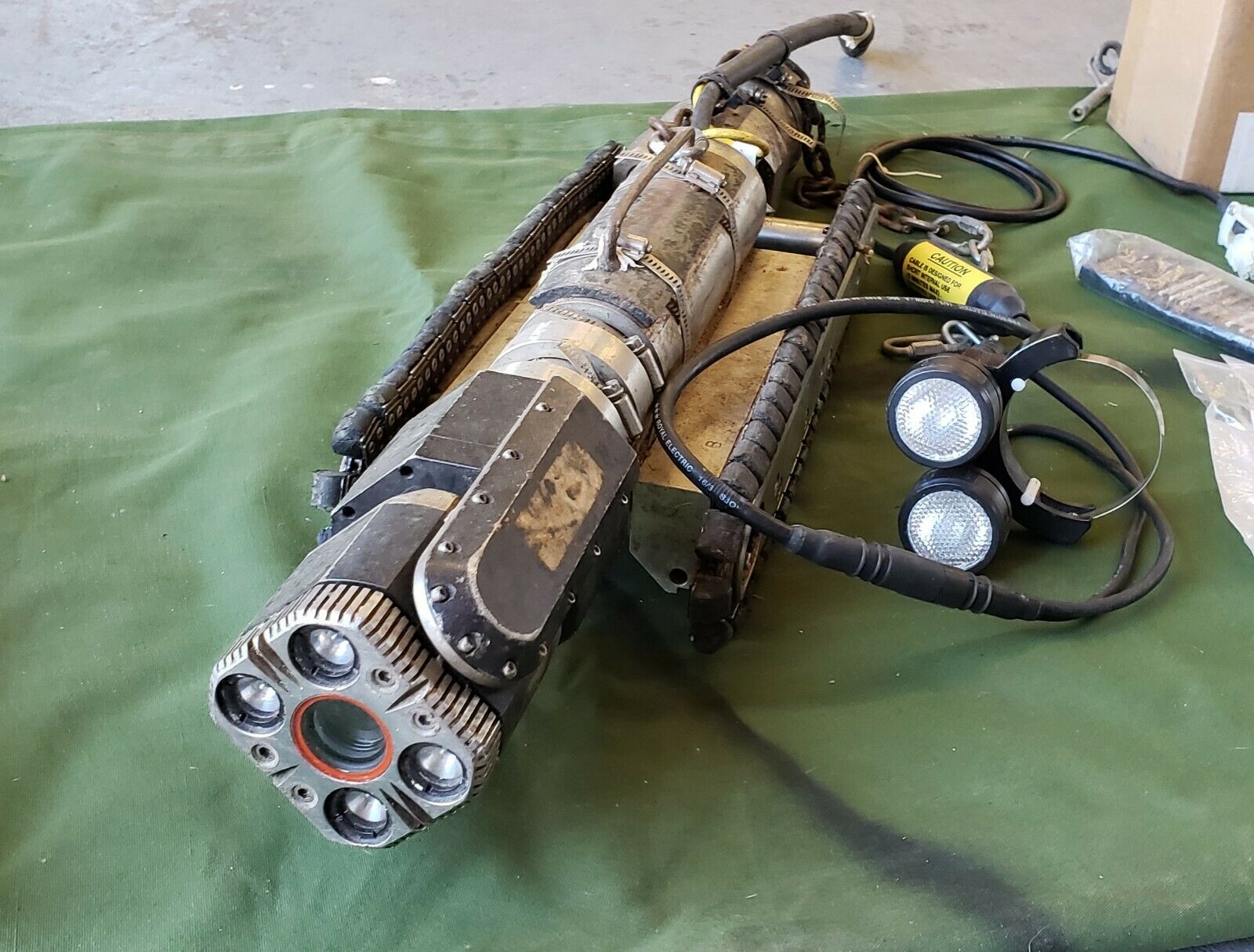 Aries Pan and Tilt Sewer Camera and TR200 Tractor System | Tools For ...