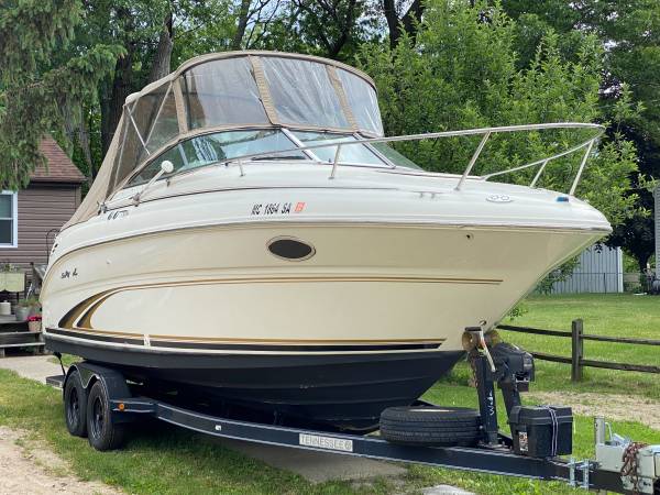 25 ft Sea Ray Weekender with trailer. $24,000 | Boats For Sale ...