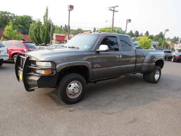 2001 *Chevrolet* *Silverado* *3500* *4WD* *DUALLY* *DURAMAX* *DIESEL ...