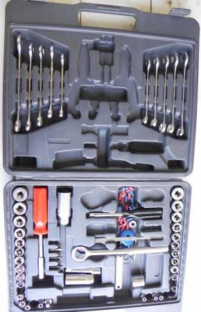 ALLIED Mechanic’s Tool Set with Sockets and Combination Wrenches $50 ...