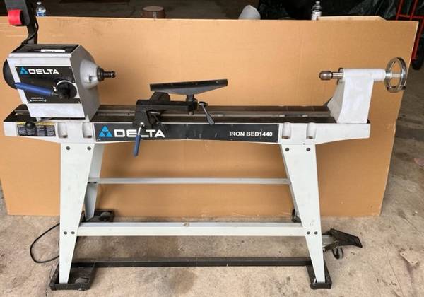 DELTA WOOD LATHE WITH MOBIL BASE $375 | Tools For Sale | Salem, OR ...