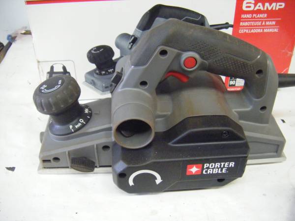 Porter Cable planer $40 Long-nose riveter $20 Corner bead clincher $12 ...