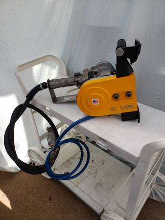 U.S. SAWS AIR POWERED, HEAVY DUTY DUCTILE PIPE CHAINSAW, 4500 RPM $450 ...