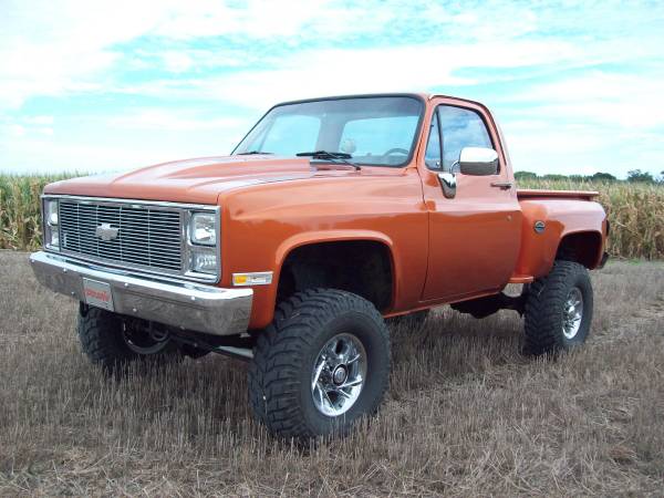 1984 Chevy Squarebody Shortbed Stepside 4x4 - $11500 (Concordia KS ...