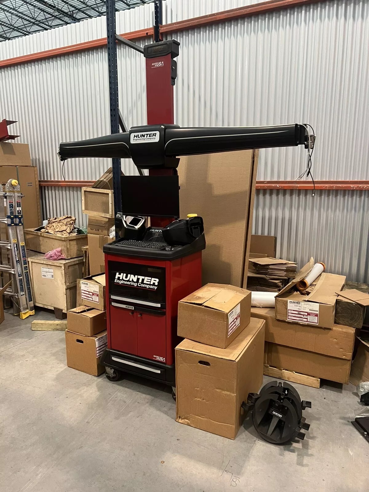 Hunter HawkEye Elite HE421CM Alignment Machine | Tools For Sale | Salt ...