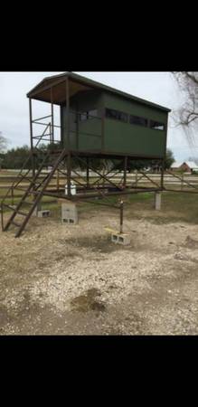 deer blind tiny home house rv gate shack $17,500 | Sports Goods For ...