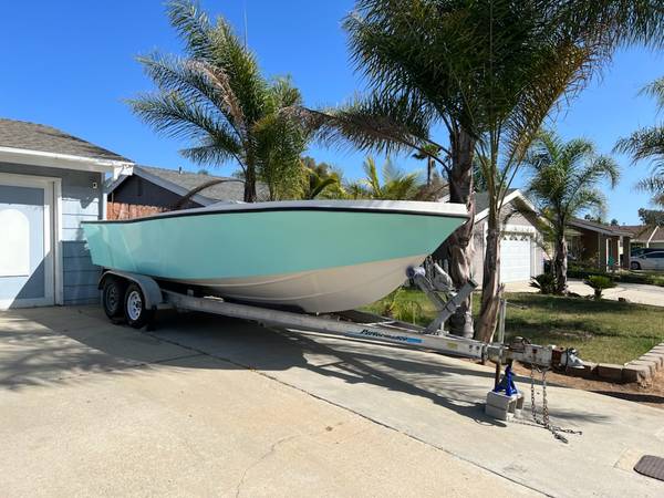 1988 21 Mako Center Console hull with Trailer $10,000 | Boats For Sale ...