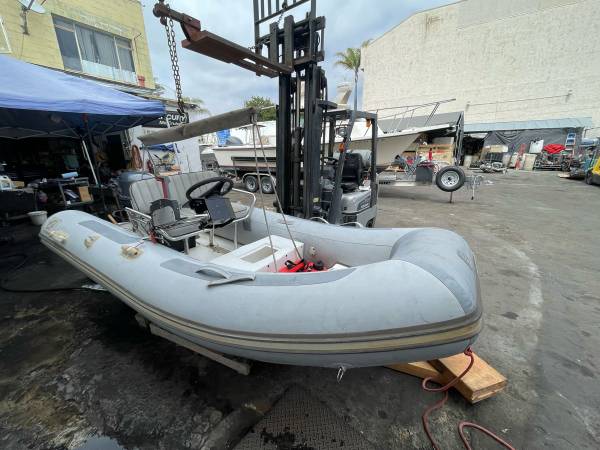 2015 11ft zodiac hard bottom rib dinghy $6,500 | Boats For Sale | San ...