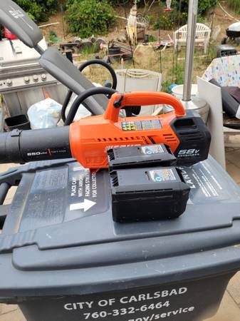 ECHO 145 MPH 550 CFM Variable-Speed Turbo 58-Volt Brushless Lithium-Io ...