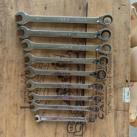 MATCO TOOLS Reversible Ratcheting XL Combination Wrench Set $175 ...