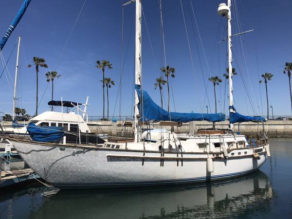 Westsail 43 blue water cruising ketch $28,995 | Boats For Sale | San ...