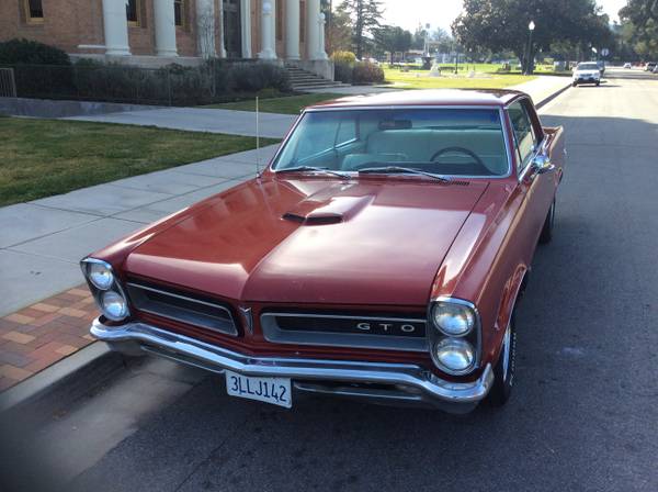 1965 GTO 389 v8 4-spd - $29500 (Central coast) | Cars & Trucks For Sale ...