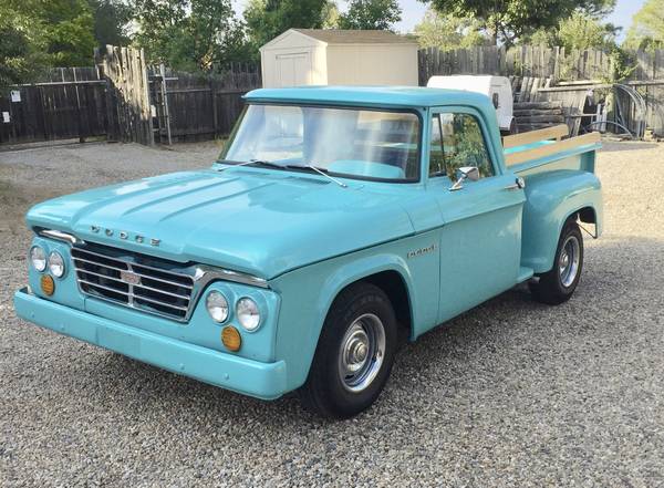 1962 Dodge D100 Short, Stepside Bed - $15000 (Santa Fe, NM) | Cars ...