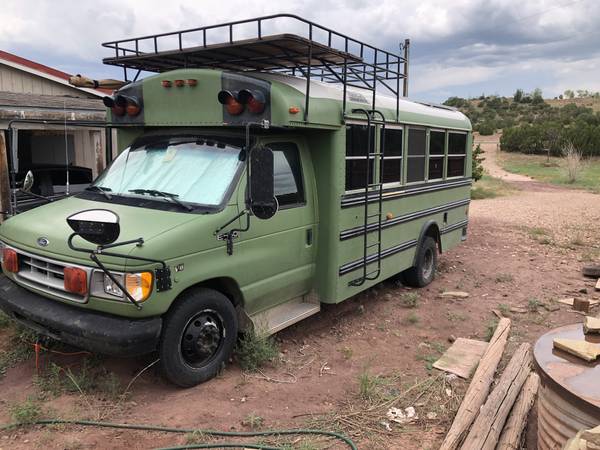 2002 E-450 Short school bus conversion - $15,000 (Santa Fe, NM) | Cars ...