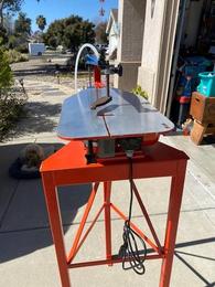 HEGNER MULTIMAX-22 Scroll Saw W/Stand & Foot Pedal $650 | Tools For ...