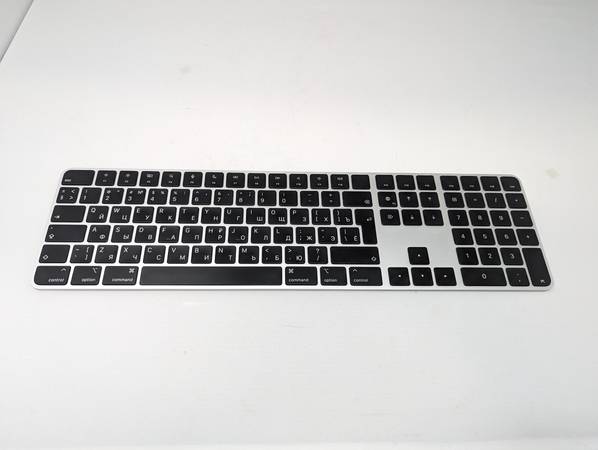 Apple Magic Keyboard w/ Touch ID A2520 GrayBlack US English/RU Russian ...