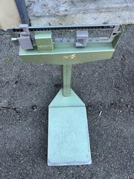 Detecto Model 339 Mechanical Beam Physicians Scale w/ Height Rod 440lb ...