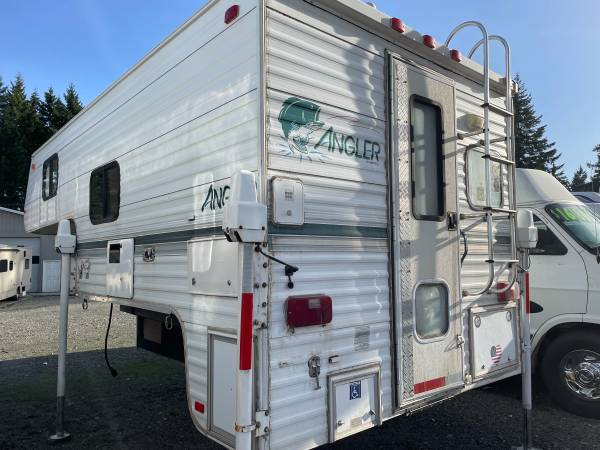 1998 Fleetwood Angler 8.5 Truck Camper $6,000 | RV, RVs for Sale ...