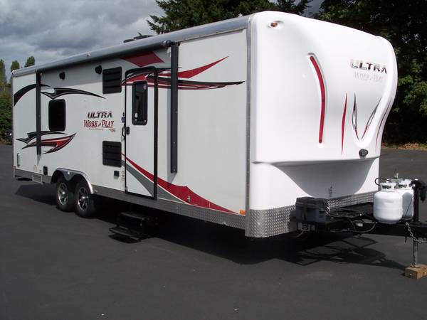 2015 Work and Play Ultra 25ft Toyhauler Travel Trailer | RV, RVs for ...